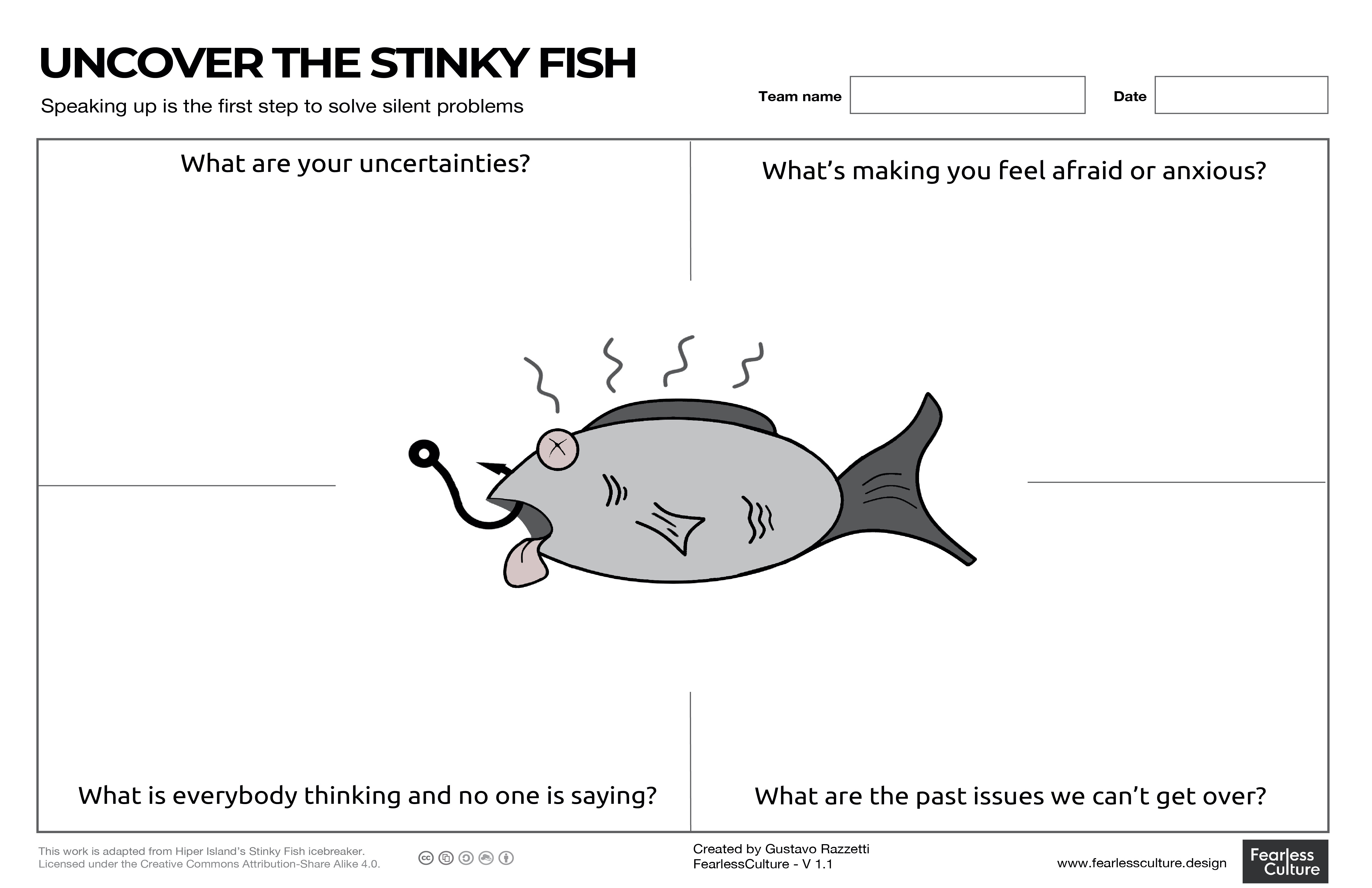 Uncover the Stinky Fish Canvas | By Gustavo Razzetti